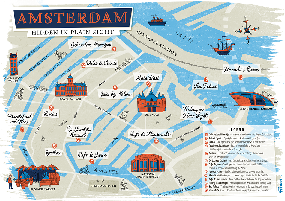 Tourist Map Of Amsterdam Printable Printable Maps